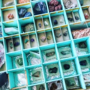How to Display Your Rock and Mineral Collection, Unique Idea